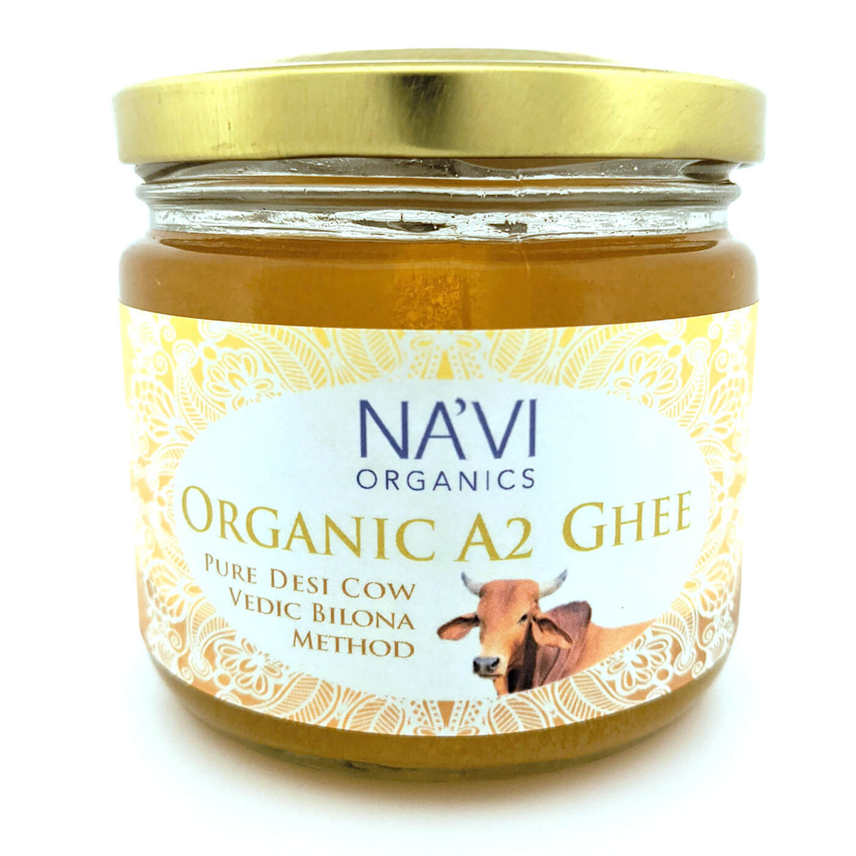 A2 Desi Gir Cow Cultured Ghee - Vedic Bilona HOMA Organic Farmed - 300 ...